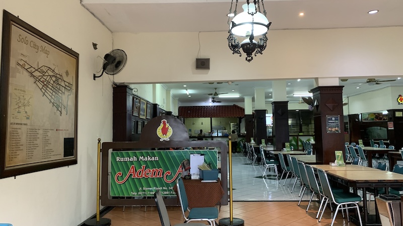 Rumah Makan Adem Ayem Solo Sejak 1969 — Arif Setiawan
